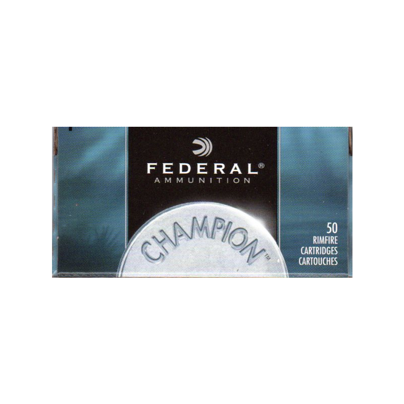 Federal .22 lr 40 grain Blei Target Champion, 40 gn, Solid - American ...